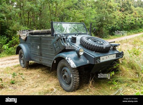 German Miliary Vehicle Kuebelwagen Kubelwagen Used By The German Army