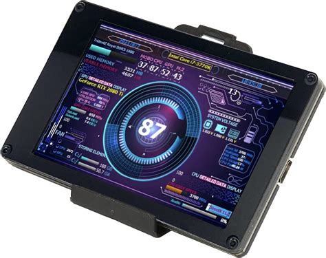 Amazon Com Inch USB Mini Screen CPU Data Monitor Temperature Display For PC CPU With Rich