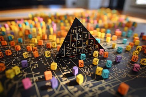 Ai Generative Photo Of Math Equations Photo Realistic Style Stock Illustration Illustration