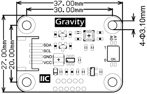 Sen0321 Gravity I2c Ozone Sensor 0 10ppm Dfrobot Mouser