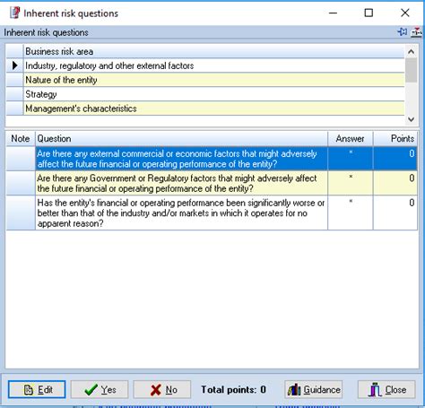 Inherent Risks Cch Software User Documentation