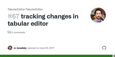 Tracking Changes In Tabular Editor Issue TabularEditor TabularEditor GitHub