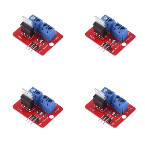 Dqrwqpou 0 24v Top Mosfet Button Irf520 Mos Driver Module Para Mcu Arm Walmart En Línea