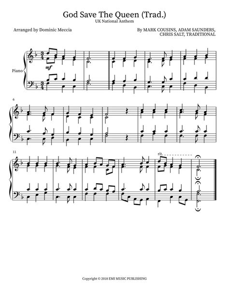 God Save The Queen Trad By Adam Saunders Traditional Mark Cousins