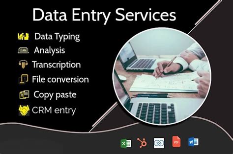 Provide Accurate Data Typing Transcription And Analysis In Ms Excel