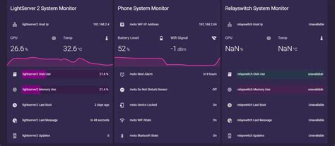 Homelab Monitor Setup R Homeassistant