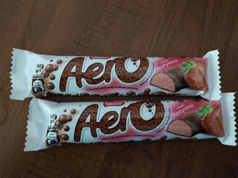 Батончик Світоч (Свиточ) Aero пористый молочный со вкусом клубники | отзывы