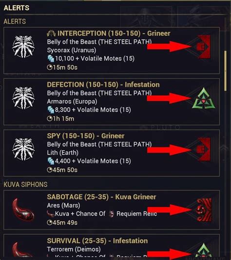 Qol Suggestion Hovering These Symbols Should Show The Weaknessresistance Of The Faction R