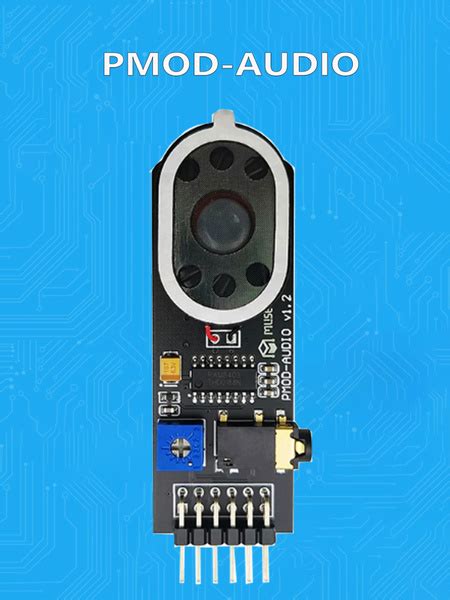 Pmod Audio Расширительная плата Стандартный интерфейс Pmod Регулируйте