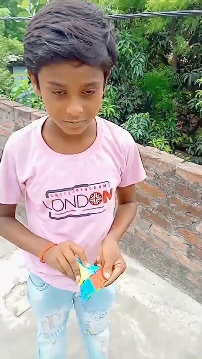 new pattern on pyraminx cube shorts magic youtube