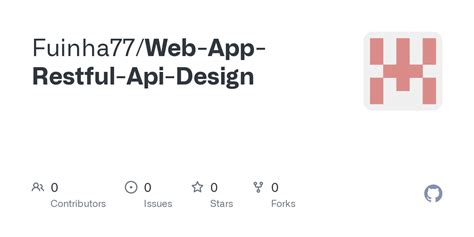 GitHub Fuinha77 Web App Restful Api Design