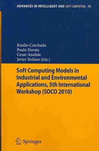 soft computing models in industrial and environmental applications 5th