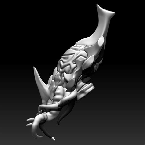 3d File Sneaky Smart Bug Head・3d Printing Design To Download・cults