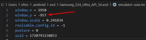 Android Studio Emulator Running But Not Visible Out Of View Stack Overflow