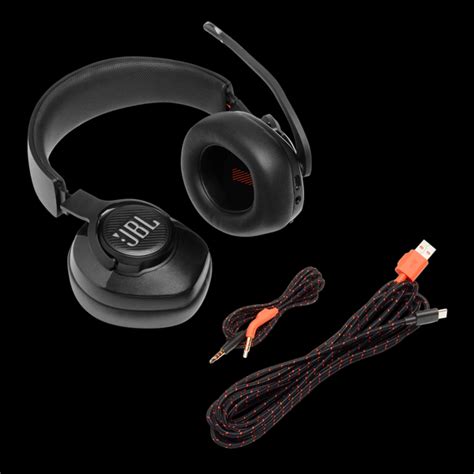Игровая гарнитура JBL Quantum 400 Black (JBLQUANTUM400BLK) - ЗОНА51