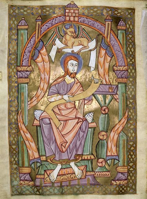 St Luke The Evangelist From The Evangeliarium Of The Cathedral Of
