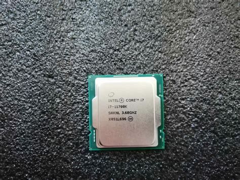Intel Core I7 11700k Rocket Lake Desktop Cpu Delivered To First Customers Unboxing