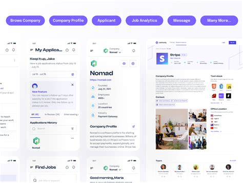 Jobhuntly Job Board Portal UI Kit UI Kits On UI