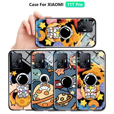 Hontinga Casing Case For Oppo Reno Pro Reno Reno Z G Case Cartoon Cute Nasa Space Astronaut