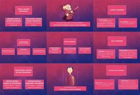 Classification Of Speech Disorders Infographic Ppt