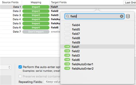 Redesigned Filemaker Import Dialog Db Services