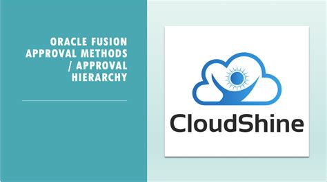 Understanding Fusion Purchasing Approvals Hierachy Know About Oracle Fusion Approval Methods