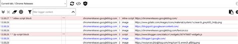 Popup Does Not Show Inline Script Being Blocked But Logger Does Show It Blocked Issue