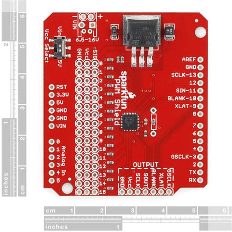 Sparkfun PWM Shield Uygun Fiyata Satın Al DomiRobot com
