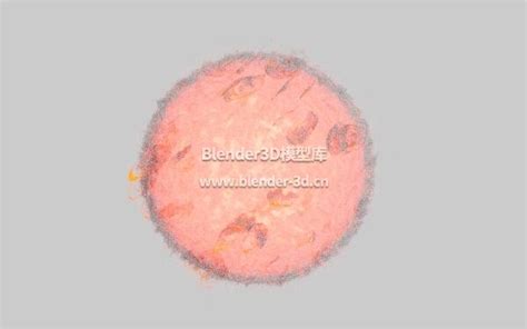 Blender 程序性太阳3d模型素材资源免费下载 Blender3d模型库