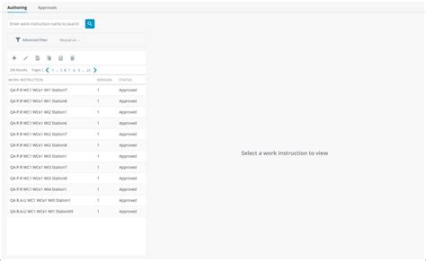 Work Instruction Authoring