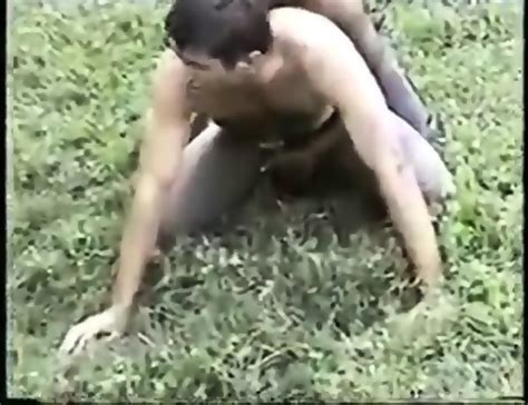 Turkish Wrestlers Outdoor Muscle Showdown