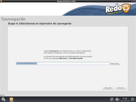 Créer Une Image Disque Avec Redo Backup And Recovery Le Crabe Info