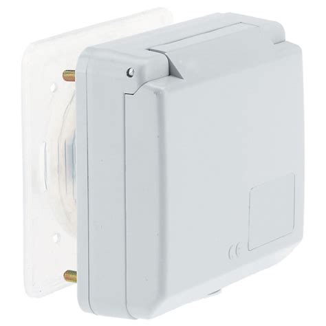 Panel Mounting Socket Outlets Straight 16a 230v 3p P Skt Ip44 Str