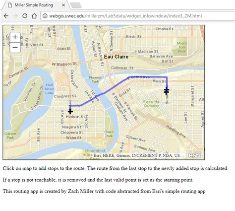 Geog 455 Web Gis Lab 5 Arcgis Api For Javascript 1
