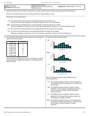Analyzing Levels Of Measurement And Frequency Distributions In Course Hero