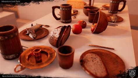 LEAKED GAME ASSETS Loot Set D Props