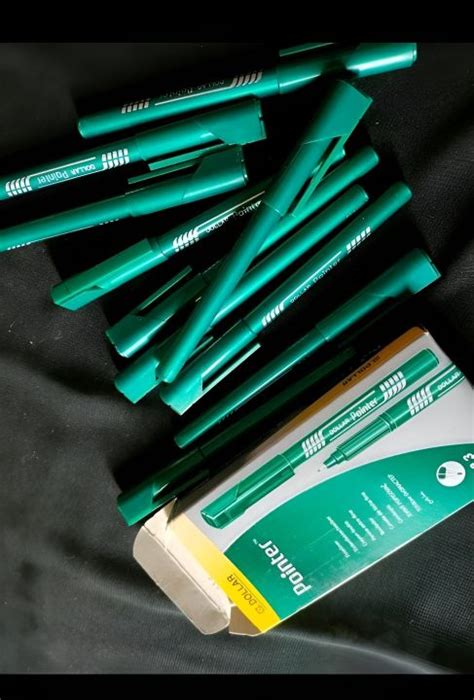 Original Dollar Green Color Pointer With 03 Nib Fineliner Pack Of 10 Darazpk