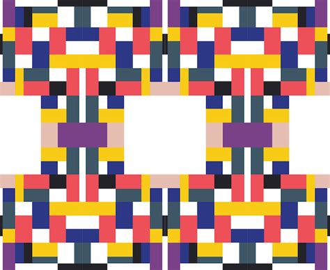 Premium Vector Neoplasticism Vector Pattern Abstract Art Design Graphic Projects