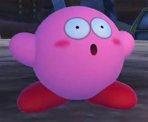 Kirby Shocked Blank Template Imgflip
