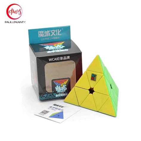 Jual [p] Rubik Pyraminx Moyu Meilong Pyraminx Stickerless Premium Shopee Indonesia