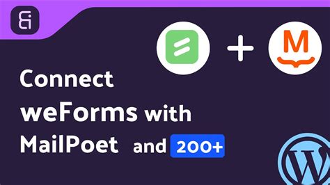Integrating Weforms With Mailpoet Step By Step Tutorial Bit