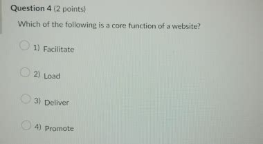 Solved Question 4 (2 ﻿points)Which of the following is a | Chegg.com