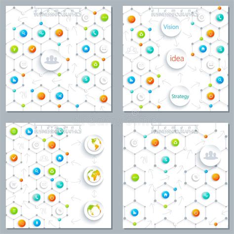 Modern Infographic Design Template Can Be Used Stock Vector