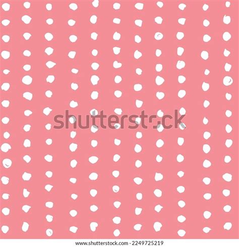 Dots Linear Seamless Pattern All Over Stock Vector Royalty Free