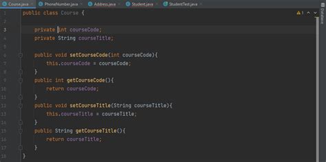 Oop How To Initialize Values Using Set Methods In JAVA When Using Composition Stack Overflow