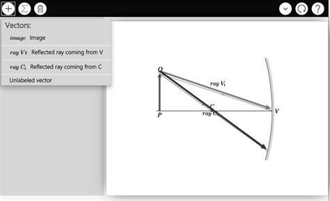 SOLVED Vectors Image Image Ray Vr Reflected Ray Coming From V Ray C Reflected Ray Coming From