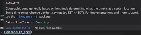 Possible Method Call Error With Timezoneabstractstring · Issue