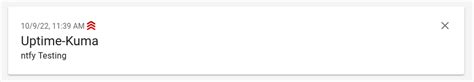 Ntfy Message Dont Show Correctly · Issue 2192 · Louislamuptime