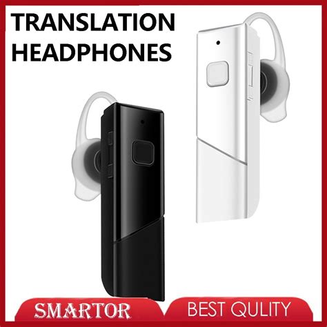 Translation Headphones Wireless Bluetooth Instant Translate Smart Simultaneous Interpretation