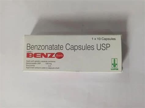 100mg Benzo Benzonatate Capsules At ₹ 81stripe Benz Pearls Capsules